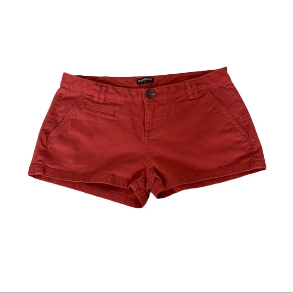Express | Shorts | Express Short Red Shorts | Poshmark